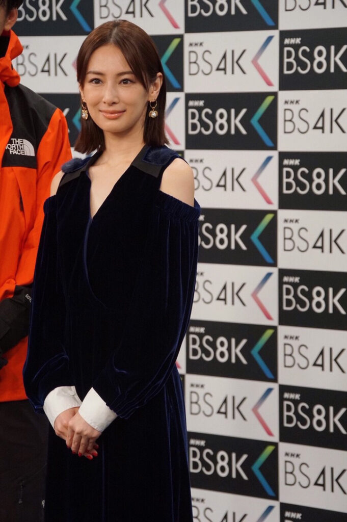 NHK 「BS4K・BS8K開局記念PR会見」 | ダイアリー | 北川景子オフィシャルサイト